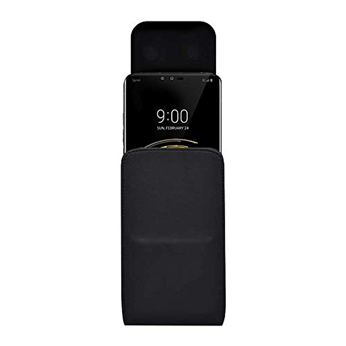 PU Leather Swivel Clip Case Cell Phone Holster Rotating Belt Clip Pouch Holder For Samsung Galaxy A54 A53 5G A52 A33 S23+ S22+ S21 FE S20 Plus, iPhone 14 Plus 14 13 12 Pro Max, Pixel 7 6 Nord N200 N20