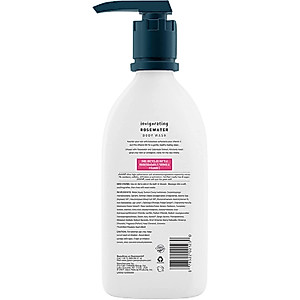 Jason Natural Body Wash & Shower Gel, Invigorating Rosewater, 30 Oz (Pack of 1)