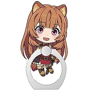 The Rising of The Shield Hero Chibi Raphtalia Acrylic Cell Phone Grip Ring Holder Officially Licesned