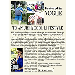 PIPABOX Class Apart Leather Tote Bag, Soft Leather Shoulder Bag, With Large storage for all daily essential for Girls & Women, Brown