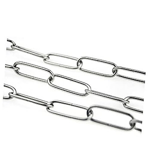 Cabilock 2pcs Closet Drying Rack Stainless Steel Hooks Wall Mount Clothes Rack Clothes Drying Rack Chain Clothes Storage Chains Outdoor Clothes Clips Clothes Drying Chain Clothes Hangers