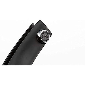 Kitchen Taps Kitchen Tap Kitchen Tap Black Brass Bathroom Basin Faucet Luxury Sink Mixer Taps Deck Mounted Hot and Cold Water Bath Sink Mixer Tap Faucets