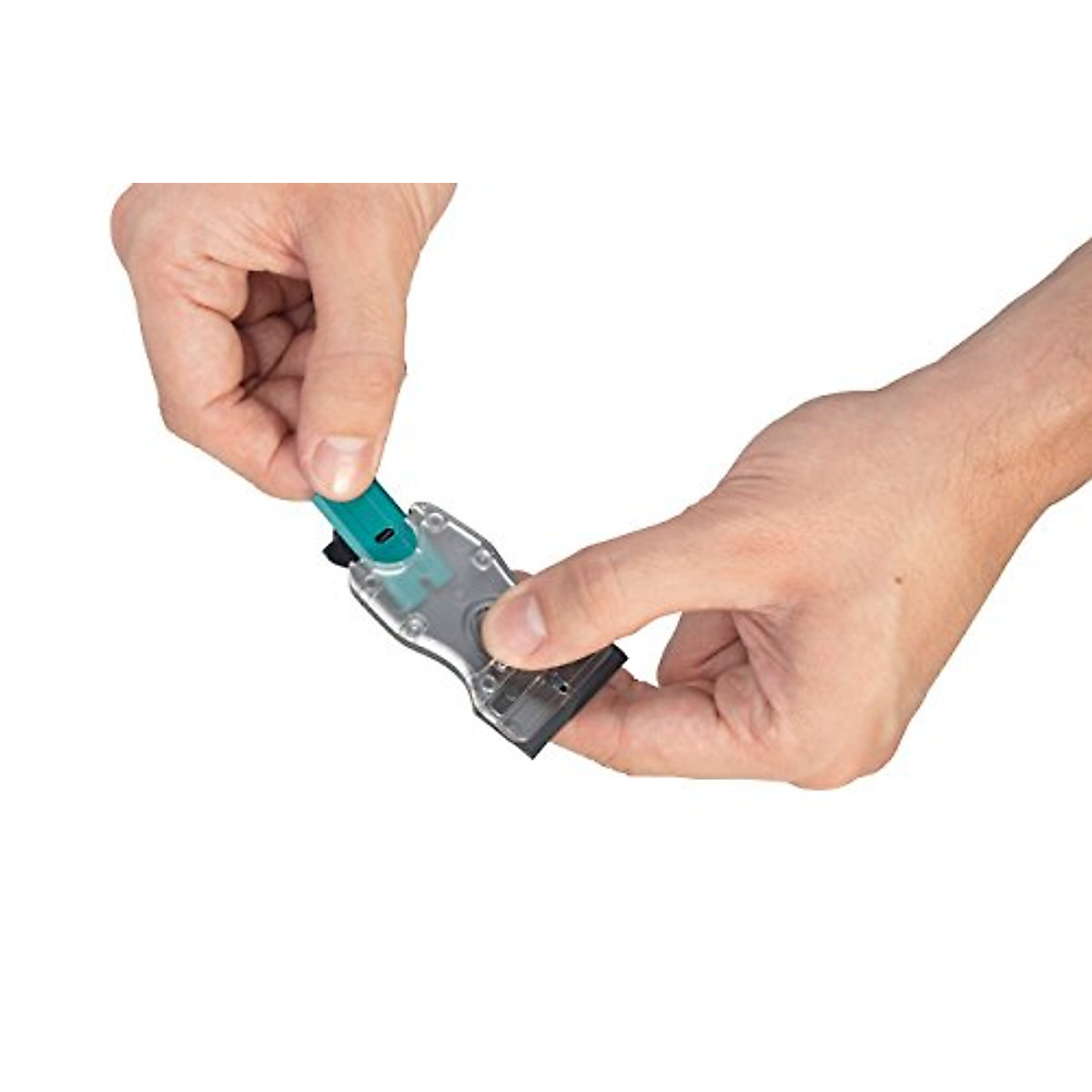 wolfcraft Scraper with Plastic Blades I 4287000 I For cleaning delicate surfaces, Black