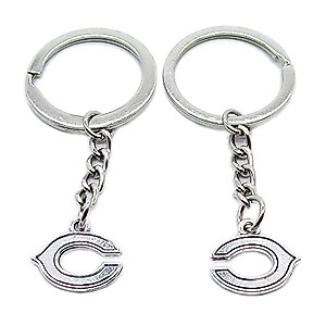 100 Pieces Keychain Keyring Door Car Key Chain Ring Tag Charms Supplies WX2U7K Horse Hoof Horseshoe