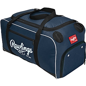 Rawlings | COVERT Duffle Equipment Bag | Baseball/Softball | Navy