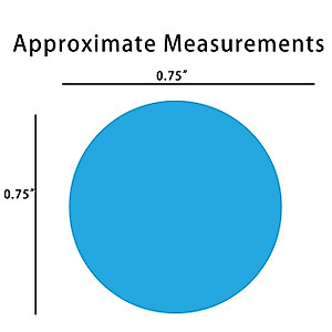 PARLAIM 1050 PCS Color Coding Labels Circle Dot Stickers,10 Color Style Colorful Coding Label Sticker for Office,Student Classroom