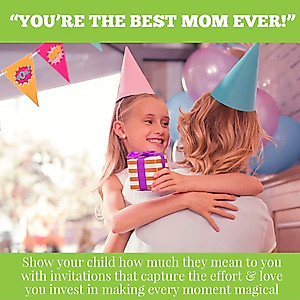 HOLY @% 60th Birthday Party Invitations, 20 Funny 5x7 Fill In Cards with Twenty White Envelopes for Milestone Birthdays by AmandaCreation