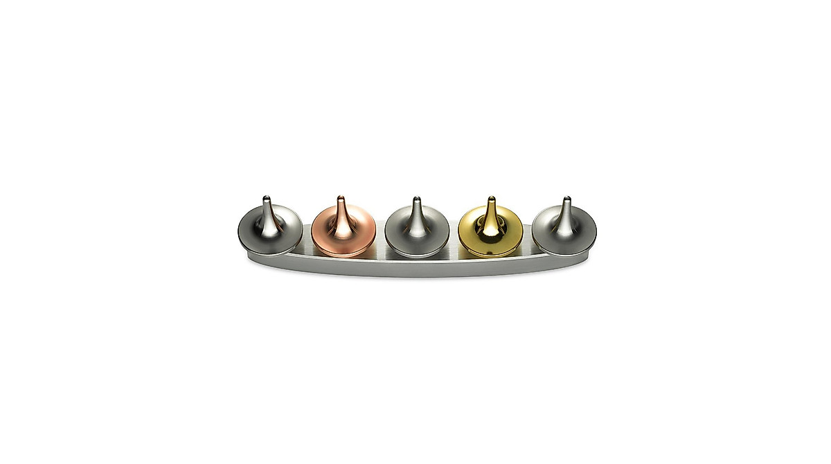 ForeverSpin Mini Metal Museum: Unique Spinning Tops Set
