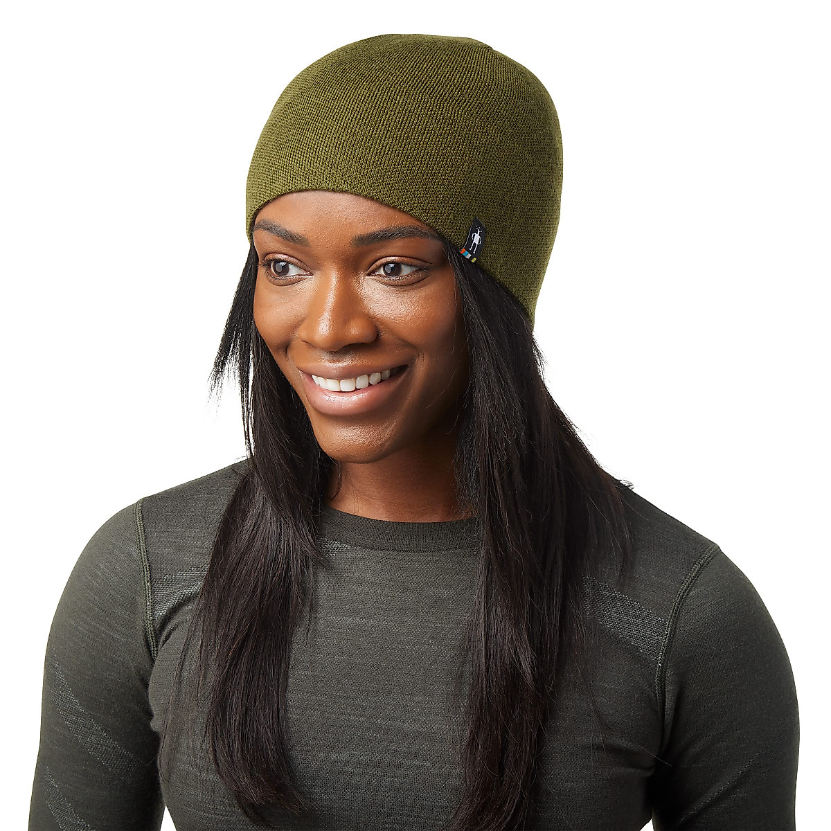 Smartwool Merino Wool The Lid For Men and Women, Winter Moss, One Size
