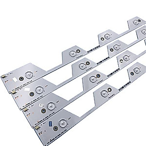 MSEURO 7 Lamps Compatible with TCL L40E5800A-UD LED Backlight 40HR330M07A1 4C-LB4007-HR2 TMT-40E5800-4X7-3030C-7S1P