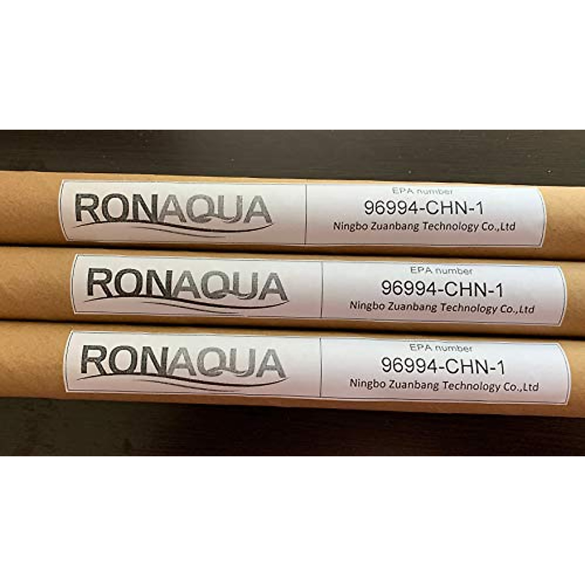 Ronaqua 6W UV 4 Prong Replacement Bulb for 1GPM Water Purifier Ultraviolet Light Filter Set of 3