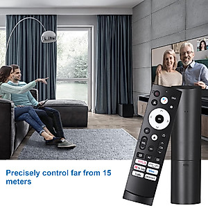 Replacement Remote Control Compatible with Hisense Smart Google TV 65A6H 75A6H 50U6H 55U6H 65U6H 75U6H 65U8H 75U8H and More