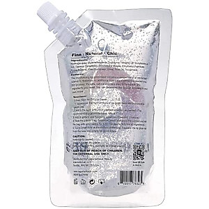 Clear Lip Gloss Base for DIY Lip Gloss Kit - 7.05oz Versagel w/ Olive Oil & Vitamin E for Smooth, Hydrated, Moisturized Lips - Fragrance-Free, Safe for Sensitive Skin - Small Business DIY Supplies