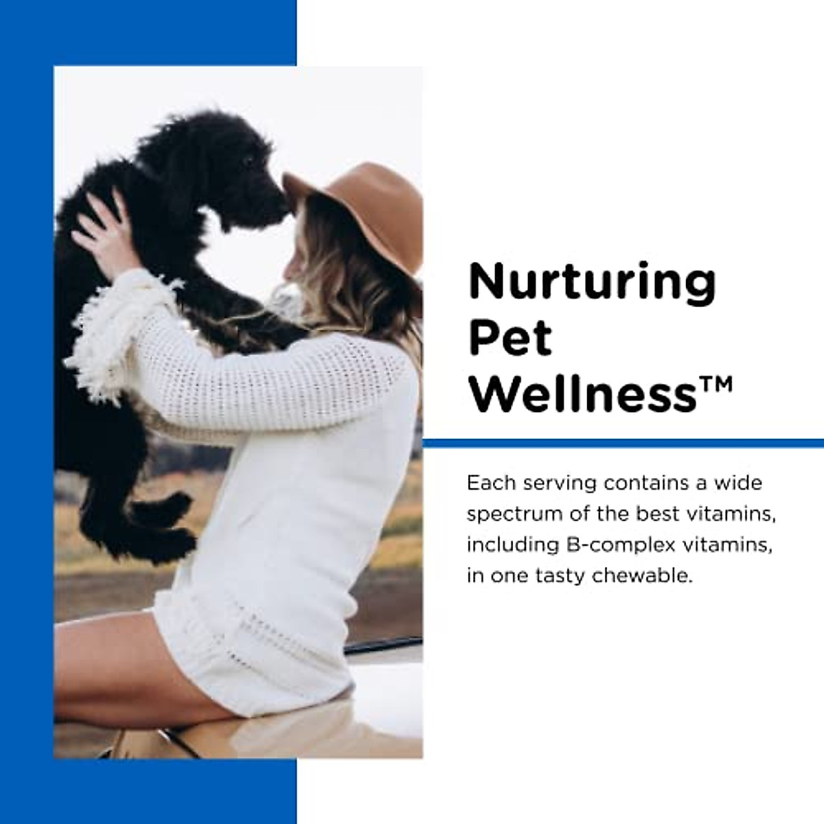 Nutri-Vet Multi-Vite Chewables for Puppies | Formulated with Vitamins & Minerals to Support Balanced Diet | 60 Count