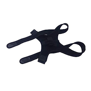 Backpack Straps Breathable VR Magic Sticker for Oculus Quest Power Bank, Adjustable Holder of The Power Bank (Power Bank not Included) (Black)