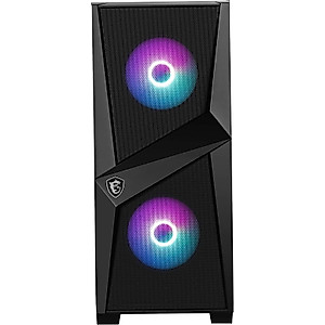 MSI Codex R (Tower) Gaming Desktop, Intel Core i5-10400F, GeForce RTX 2060, 16GB Memory, 500GB SSD + 1TB HDD, WiFi 6, VR-Ready, Windows 10 Home Adv. (10SC-033US)