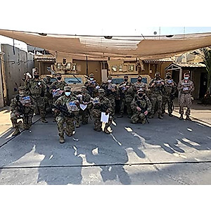 SOCKS FOR HEROES Coyote Brown Moisture Wicking, Breathable Over The Calf Foot Socks | Quick Dry Boot Socks | Made in USA