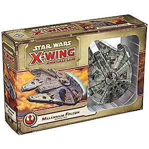 Star Wars X-Wing 1st Edition Miniatures Game Millenium Falcon EXPANSION | Strategy Game for Adults and Teens | Ages 14+ | 2 Players | Average Playtime 45 Minutes | Made by Atomic Mass Games