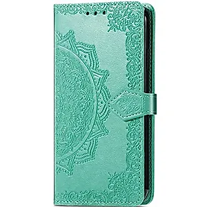 HUANGTAOLI Flip Cover for Oppo A94 5G, Stand Flip Protective Case Magnetic Folio PU Leather Wallet Cover for Oppo A94 5G