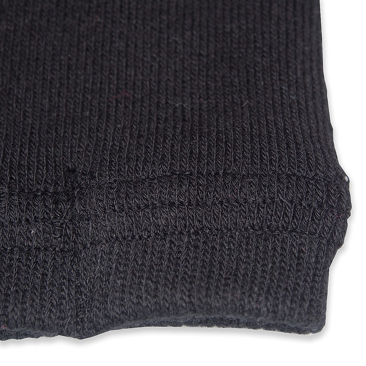 CuteBox Company 1 Pair of Black Soft Comfortable Cotton Toeless Socks for Exercising, Dancing, Pedicures, Yoga, Pilates, or just with Sandals or Flip Flops, Machine Washable