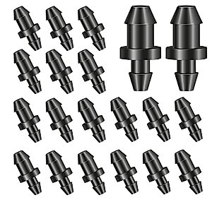 150 Pieces Drip Irrigation End Plugs Coolrunner Goof Plugs for Drip Irrigation Black Plug Drip Irrigation Tube End Closure Irrigation Garden Lawn Supplies