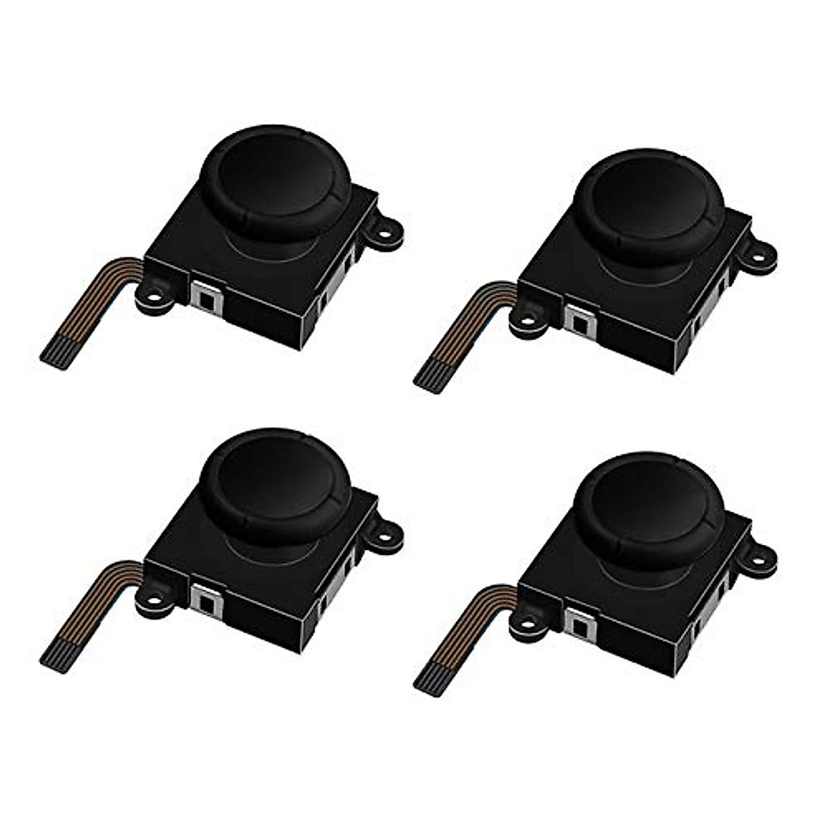 7 In 1 Replacement 3D Analog Joystick Thumb Stick For Nintend Switch Joy Con Controller Sensor Module For Nintend Switch Lite Light Purple