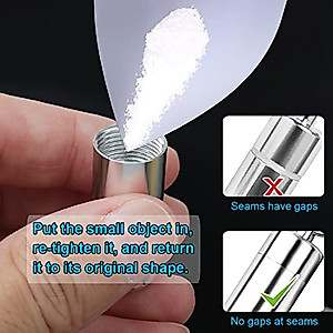 ChunlongFour Waterproof Cremation Pet Urns Keychain for Dogs Ashes, Cylinder Cat Dog Urn for Pet Ashes Cremation Keepsake Memorial Ashes Jewelry Pend