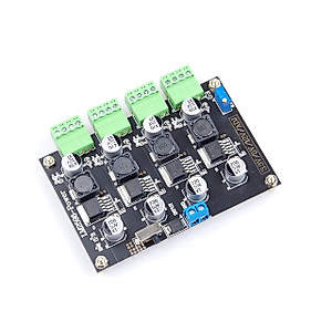 KNACRO LM2596 DC DC Converter Multi Channel 3.3V 5V 12V ADJ (Vin-1) Adjustable Output Switching Power Supply Step-Down Power Supply Module