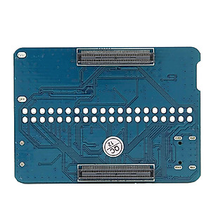 Mini Base Board Compute Module 4, Supports IEEE1588, Quad Core Cortex A72 64 bit Processor, B to B Connector, PCLE Interface, CM4 Ultra Mini Expansion Board
