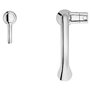 Pfister Barulli Kitchen Faucet with Pull Down Sprayer and Soap Dispenser, Single Handle, High Arc, Polished Chrome Finish, F5297BARC