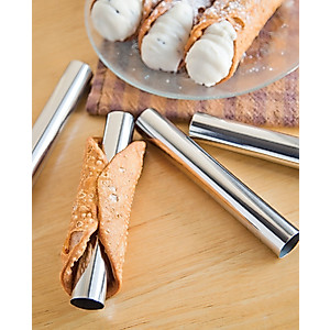 Fox Run Cannoli Forms, Tin-Plated Steel, Set of 4