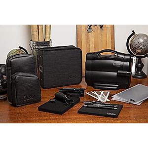 Sizzix Tim Holtz Die Brush & Magnetic Die Pick Tool Kit 665303 – Papercraft & Scrapbooking Intricate Die Paper Remover Set (Black)