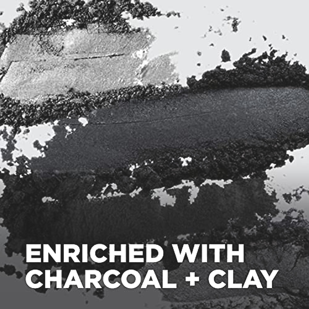 DOVE MEN + CARE Shampoo Charcoal + Clay 3 Count For Healthy-Looking Hair Naturally Derived Plant Based Cleansers 25.4 oz