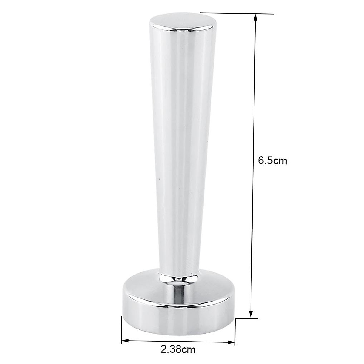 [2021 Version] Capsule Tamper - Stainless Steel Espresso Tamper Tool for Machines - Solid and Stylish Coffee Tamper for Perfect Crema - Improved Design for Optimal Brewing-size1