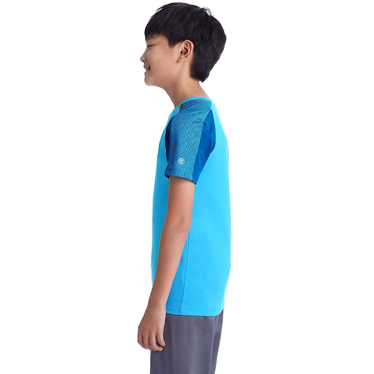 C9 Champion boys Premium Short Sleeve T Shirt, Active Blue, Medium US