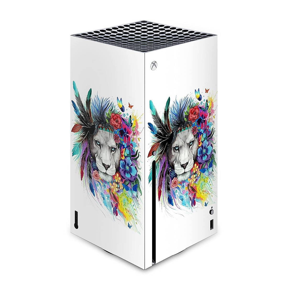 Head Case Designs Officially Licensed Pixie Cold King of The Lions Art Mix Vinyl Sticker Gaming Skin Case Cover Compatible with Xbox Series X Console