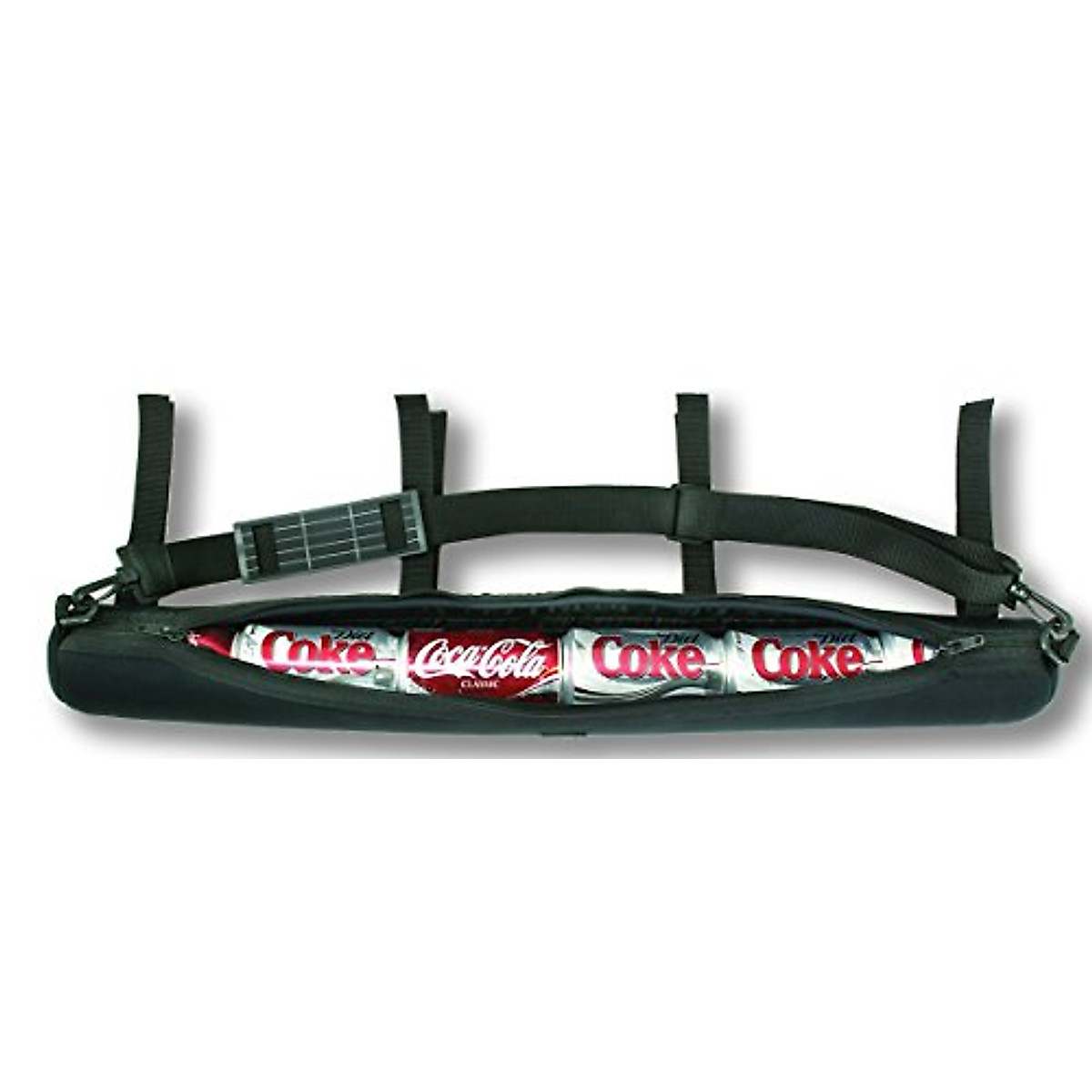 VDP Universal Products 5078115 Neoprene Black Can Tube Cooler and Storage Pouch (Six (6), Velcro Straps and Shoulder Strap)