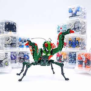 52TOYS Beastbox BB-28 Reaper Deformation Toys Action Figures, Mantis Converting Toys Deformable Original Collectible Gift for Kids Adults