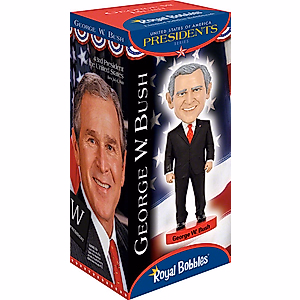 Royal Bobbles George W. Bush Collectible Bobblehead Statue