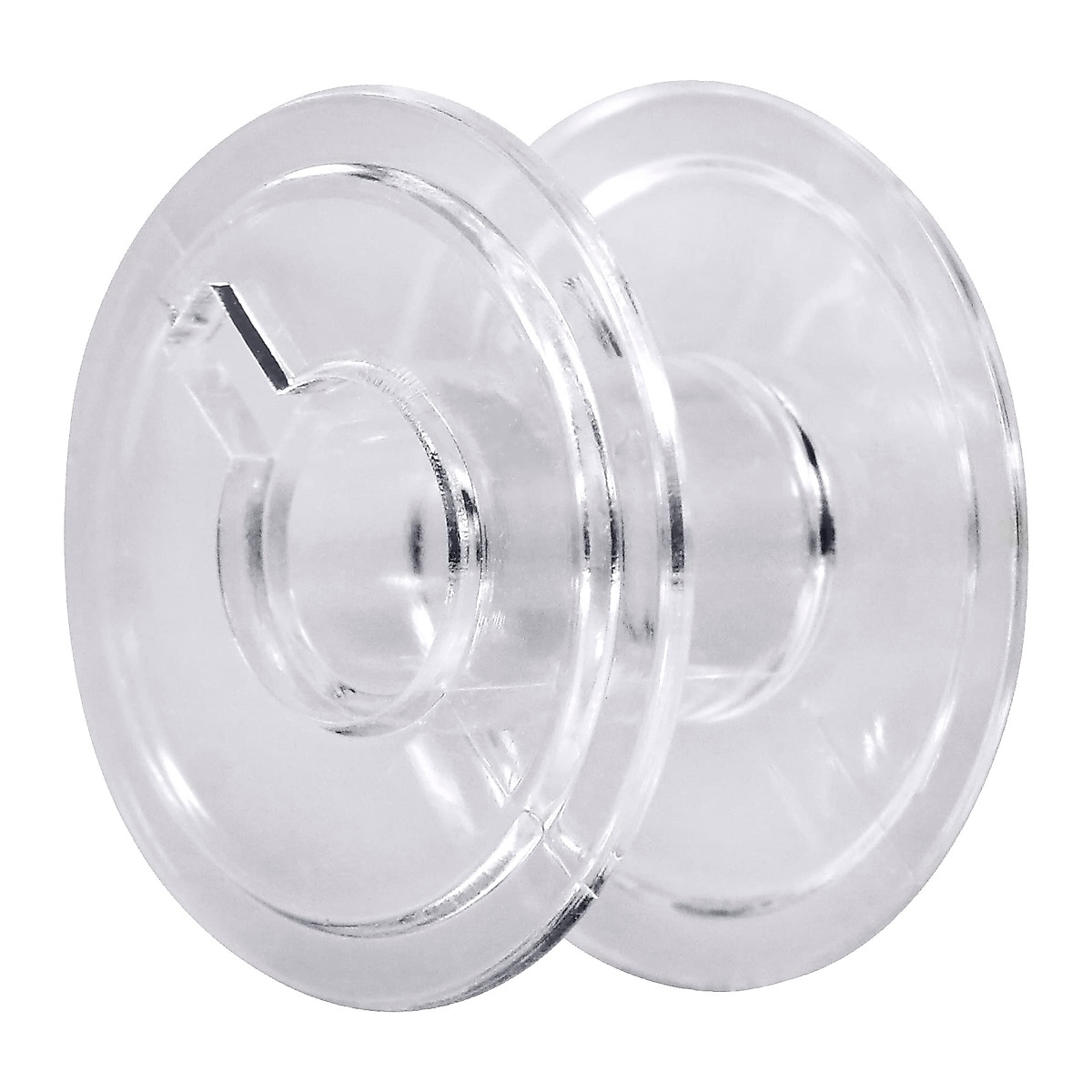 SINGER Bobbins Class 15 Transparent Plastic Bobbins – Replacement Bobbins for Sewing Machine, Sewing Machine Bobbins, Sewing Machine Accessories, 12ct