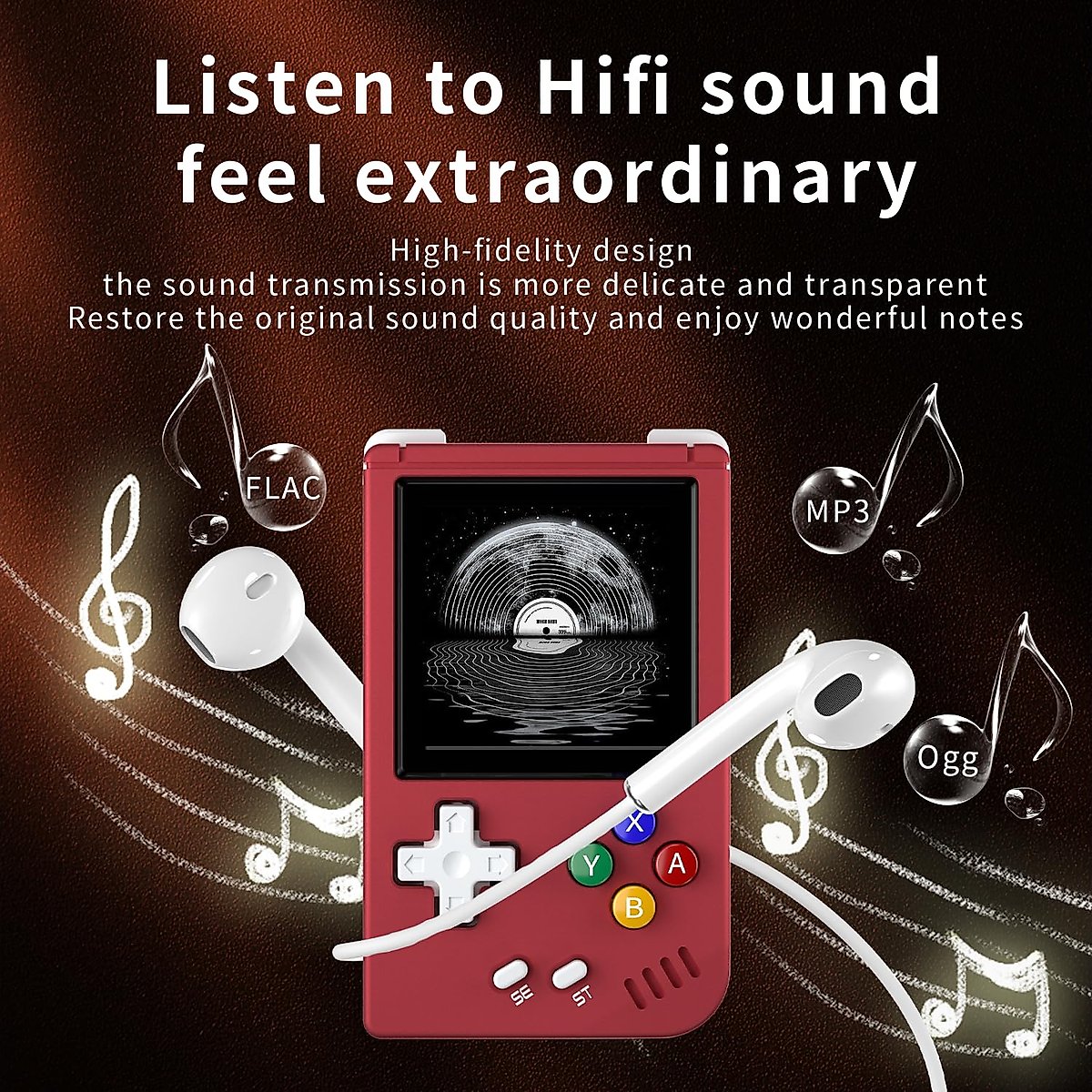 RG Nano Pocket Mini Video Handheld Game Console Keychain 1.54" IPS Screen Aluminum Alloy Game Player Linux System 64G TF Card Preload 5360 Classic Games 1050mAh Battery Hi-fi Speaker