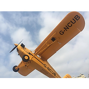 Ssccgym XK A160 RTF Large 25.6-Inch Brushless RC Plane 2.4GHZ 6-AXIS Gyro Remote Control Airplane J3 5CH EPP Foam World War II Aircraft Model Smart-Fly with Double-Batteries