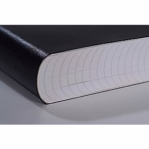 Zequenz Classic 360 Signature Series, Size: B6 Medium, Color: Black, Paper: Grid, Soft Cover Notebook, Soft Bound Journal, 5" x 7", 200 sheets / 400 pages, Squared, Graph, Grid Pattern Premium Paper