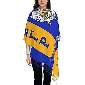 Sigma Gamma Rho Women Scarf Super Soft Classic Scarf Shawls For Winter Sorority Gifts Idea For Women Friedns Warm Scarves, 100