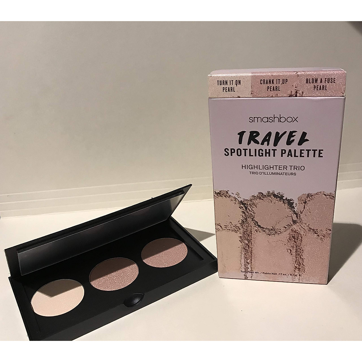 Smashbox Travel Spotlight Palette -Highlighter Trio .17 oz