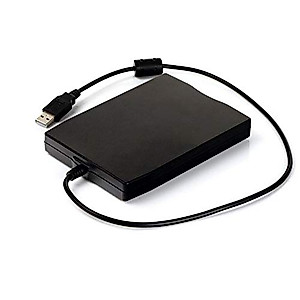 Tatoonly Superjiuex 3.5 inch 1.44MB FDD Black USB Portable External Interface Floppy Disk FDD External USB Floppy Drive for Laptop