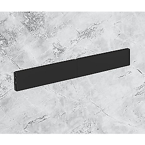 EWODE Clothes Drying Rack Wall Mounted, Collapsible Retractable Laundry Drying Rack, 60 lbs Capacity, 13,1 Linear Ft, 31,5" Width (Black)