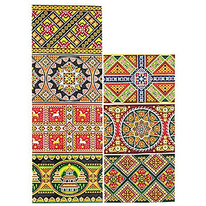 7 Geometrical Ukrainian Easter Egg Decorating Wraps