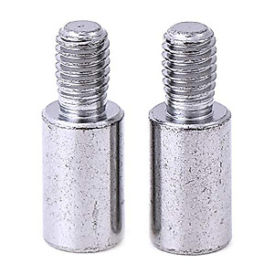 Tool Parts 2Pcs 2.5 0.9cm Metal Shaft Extender Extension Rod for Three Joystick 1.5cm