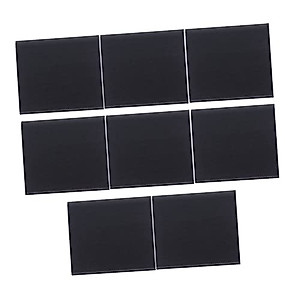 OSALADI 24 Pcs Door Corner Seal Foam Adhesive Door Seal Spacers Garage Door Corner Gap Pu Polyurethane Black Door Corner Seals Pads Exterior Door Weatherstripping Door Frame Corner Seals